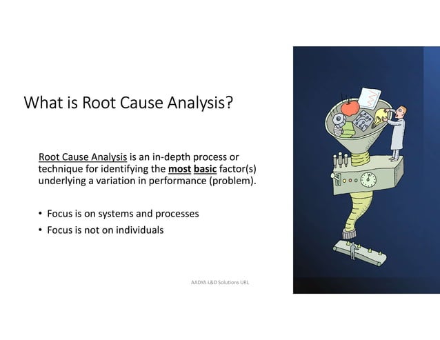 Root Cause Analysis - RCA Training Module | PDF