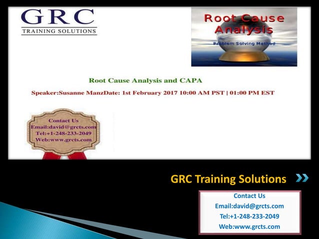 Root cause analysis and capa | PPT