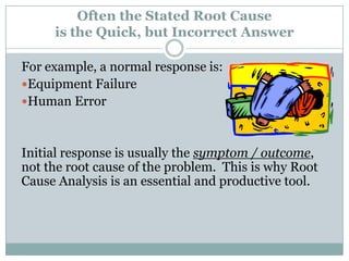 Root Cause Analysis | PPT