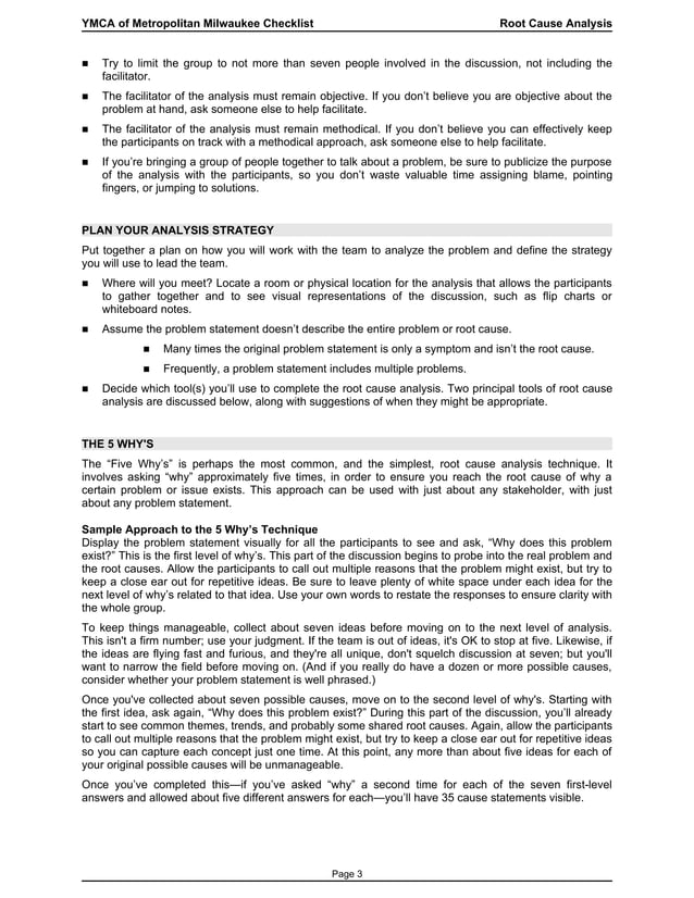 root-cause-analysis-checklist | PDF