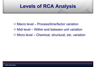 Root cause analysis common problems and solutions | PDF