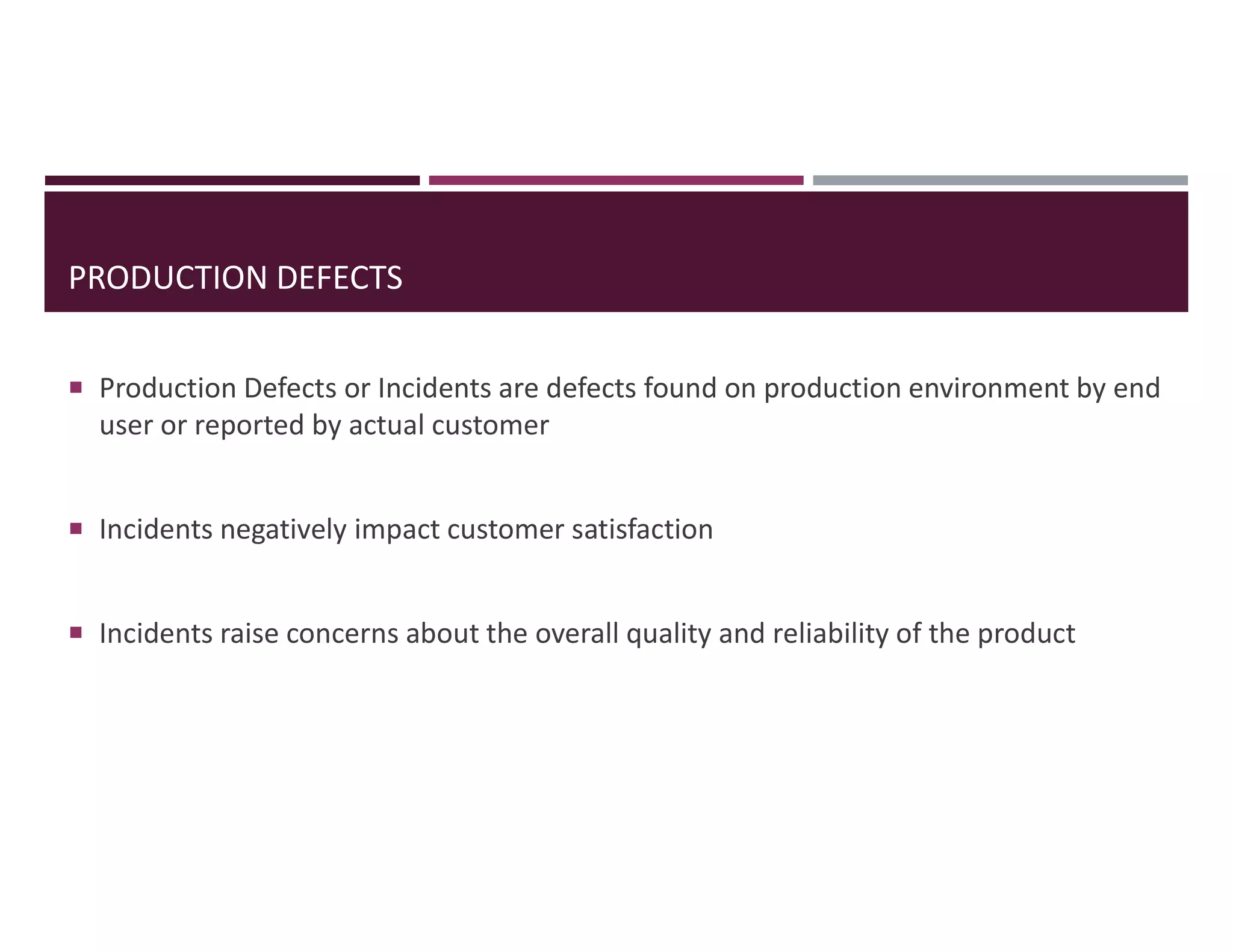 Root cause analysis for incidents (or production defects) | PDF