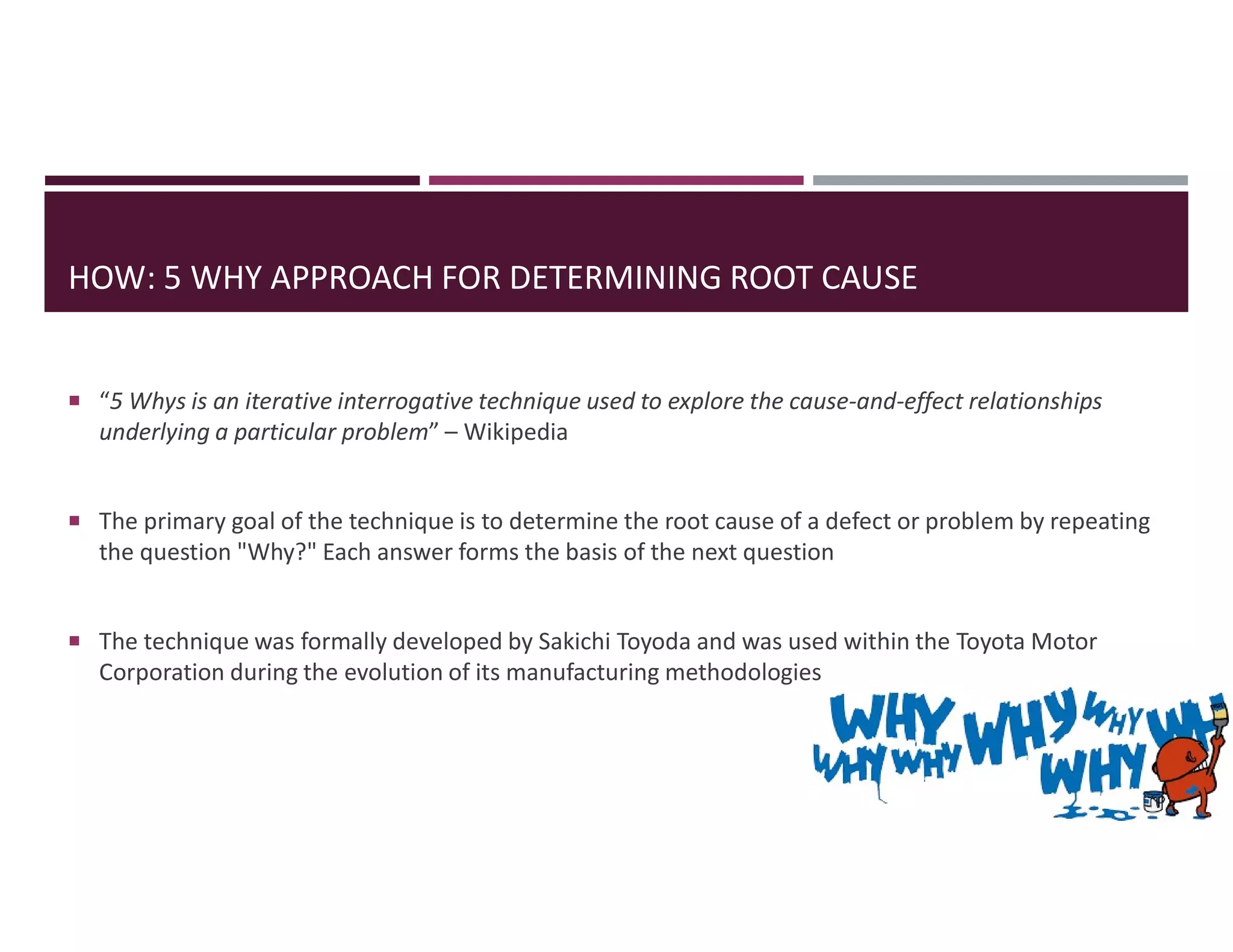 Root cause analysis for incidents (or production defects) | PDF