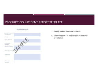 Root cause analysis for incidents (or production defects) | PDF