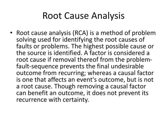 Root Cause Analysis in Failures.pptx