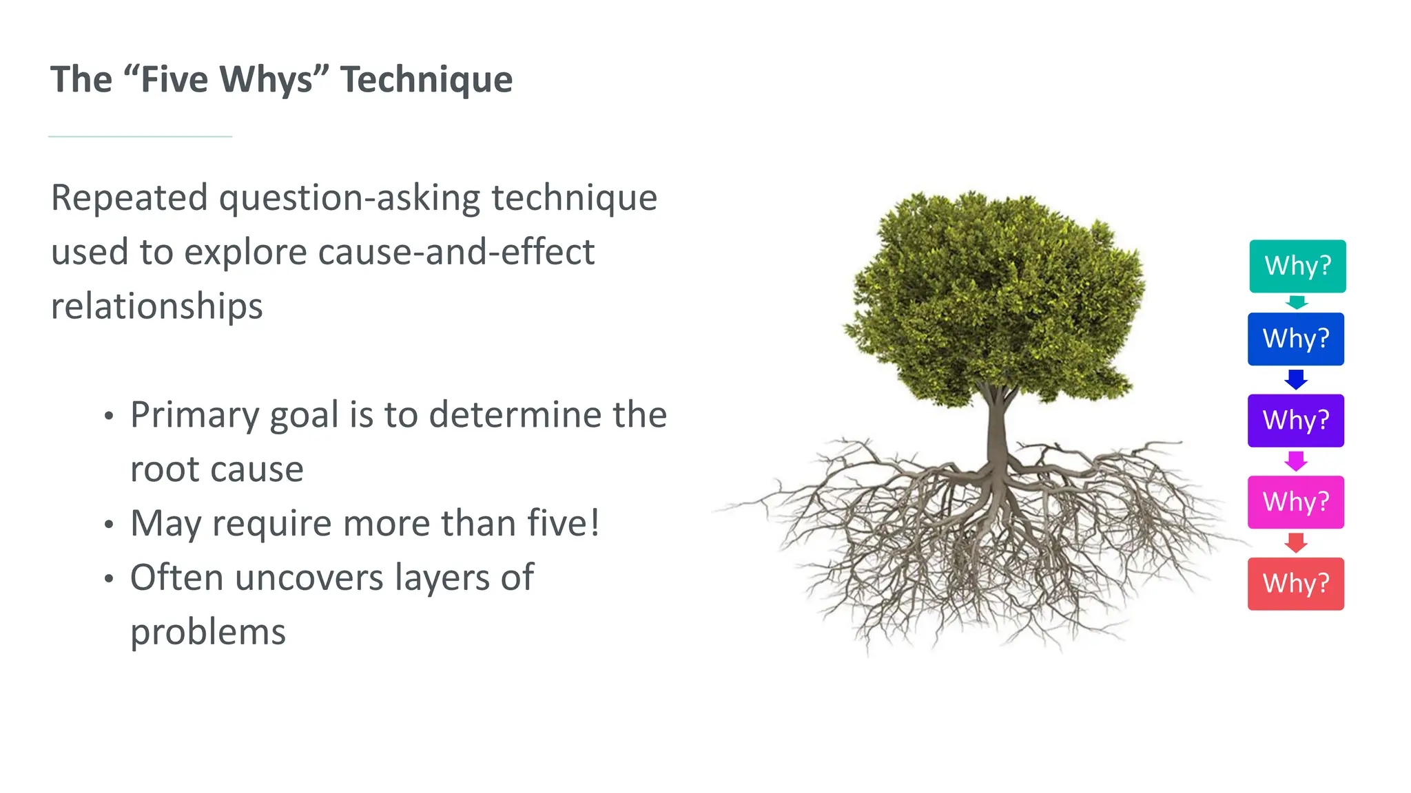 The Root Cause Analysis in Quality Improvement | PPTX