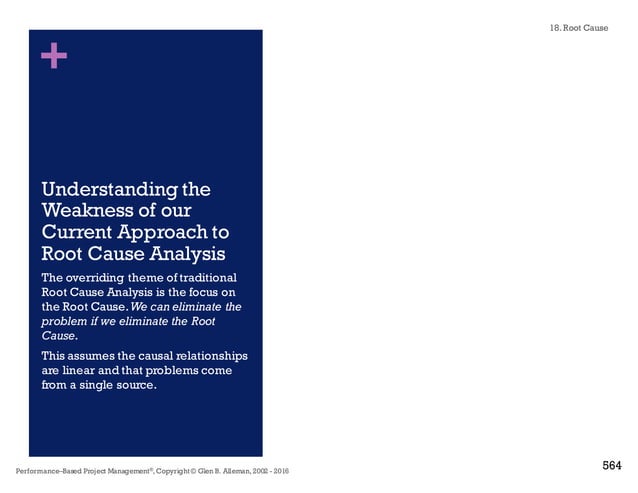 Root cause analysis master plan | PPT