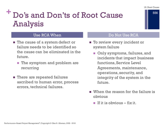 Root cause analysis master plan | PPT | Free Download