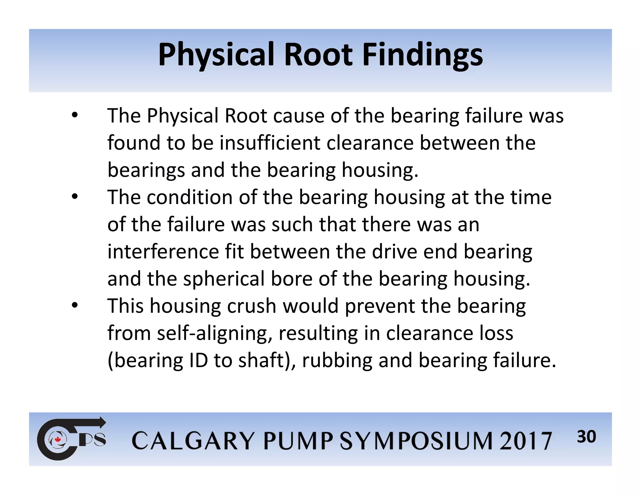 Root Cause Failure Analysis Methods for Pump Failures | PDF