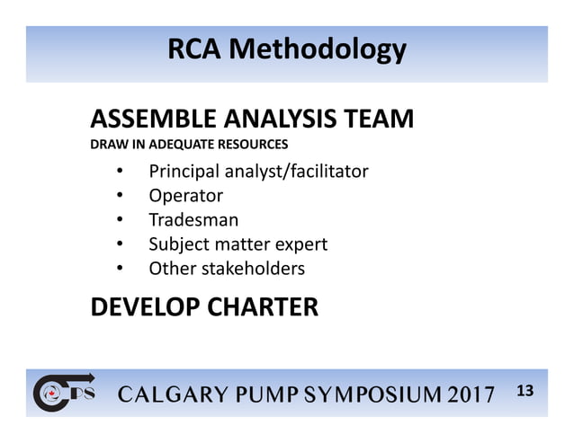 Root Cause Failure Analysis Methods for Pump Failures | PDF