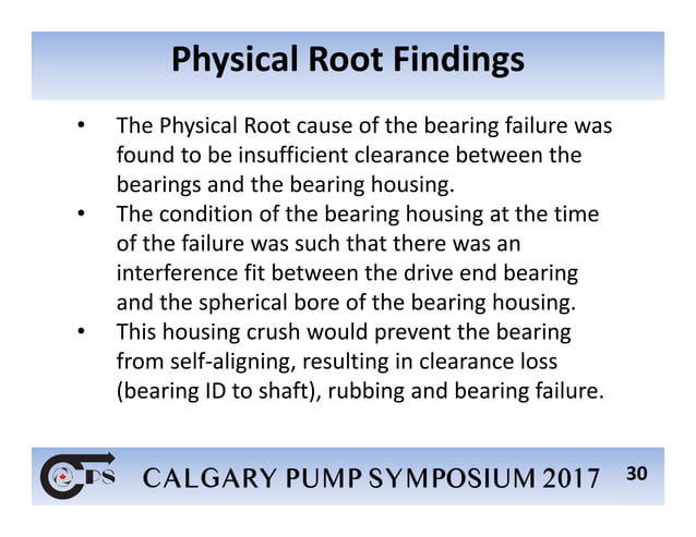Root Cause Failure Analysis Methods for Pump Failures | PDF