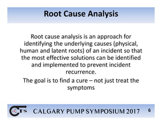 Root Cause Failure Analysis Methods for Pump Failures | PDF