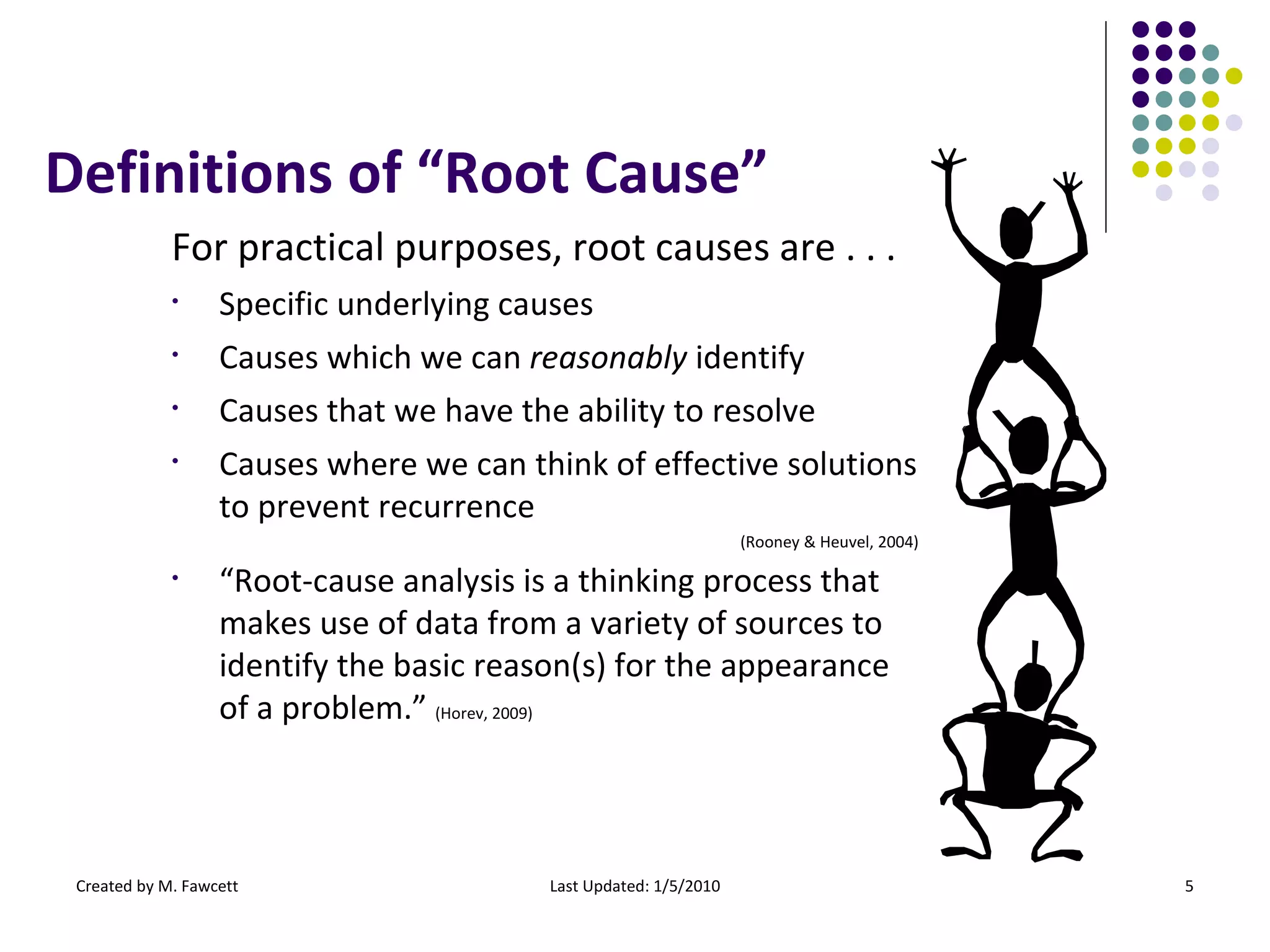 Root Cause Analysis | PPT