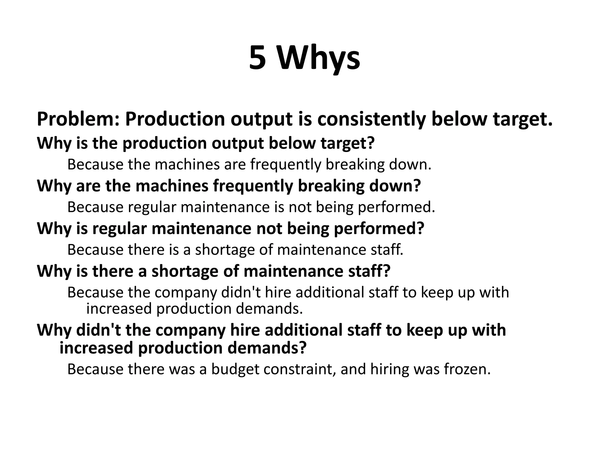 ROOT CAUSE ANALYSIS PowerPoint Presentation | PPTX