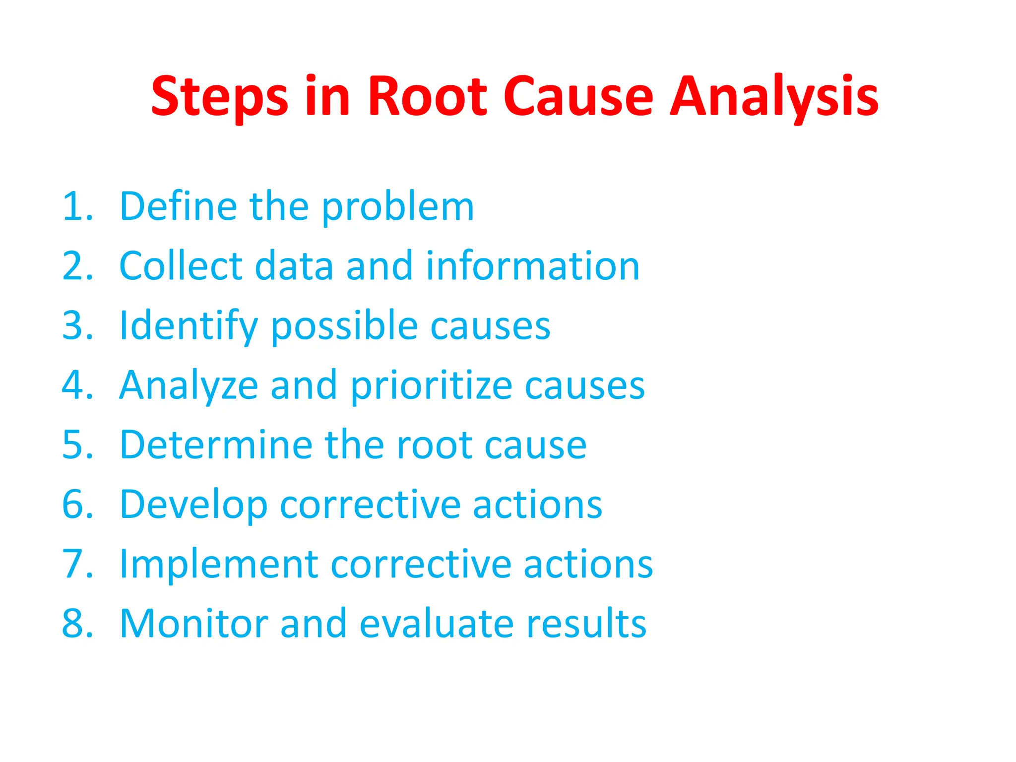 ROOT CAUSE ANALYSIS PowerPoint Presentation | PPTX