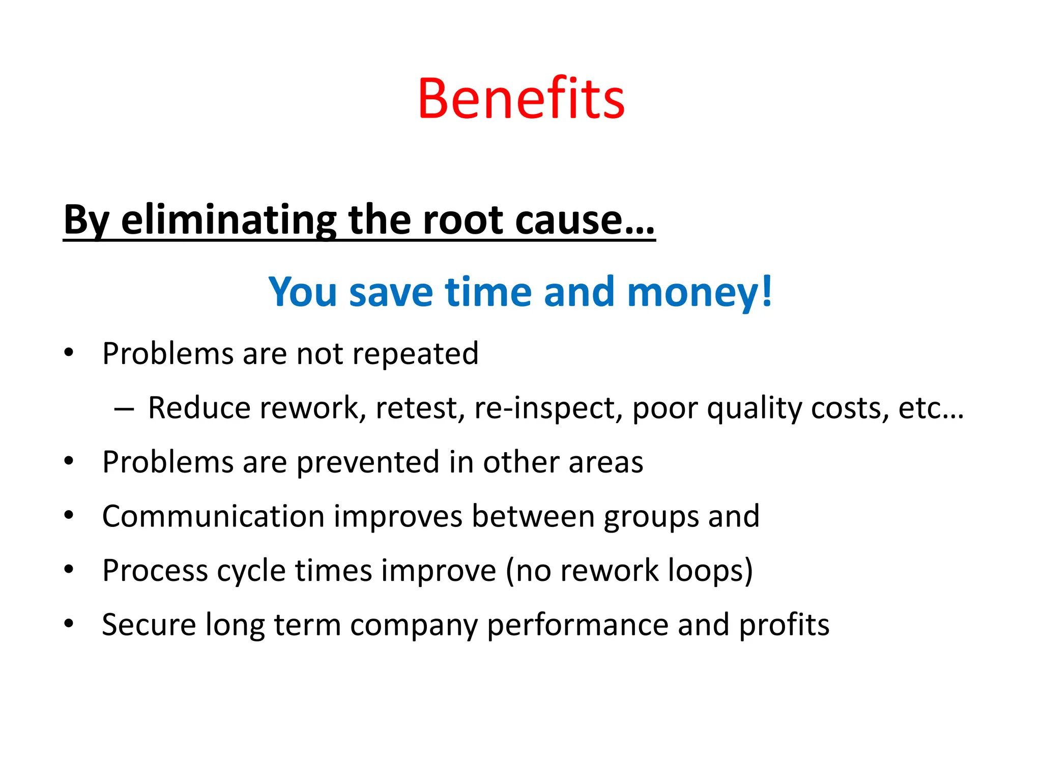 ROOT CAUSE ANALYSIS PowerPoint Presentation | PPTX