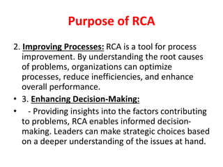 ROOT CAUSE ANALYSIS PowerPoint Presentation | PPTX