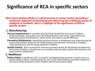 ROOT CAUSE ANALYSIS PowerPoint Presentation | PPTX