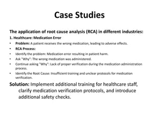 ROOT CAUSE ANALYSIS PowerPoint Presentation | PPTX