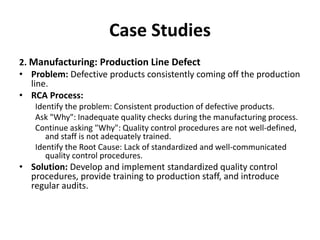ROOT CAUSE ANALYSIS PowerPoint Presentation | PPTX