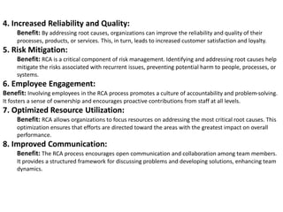 ROOT CAUSE ANALYSIS PowerPoint Presentation | PPTX