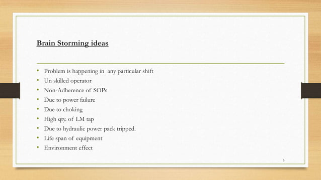 Root cause analysis procedure | PPT