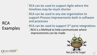 Root Cause Analysis | QualiTest Group | PPTX