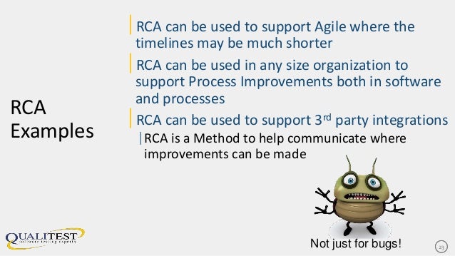 Root Cause Analysis | QualiTest Group
