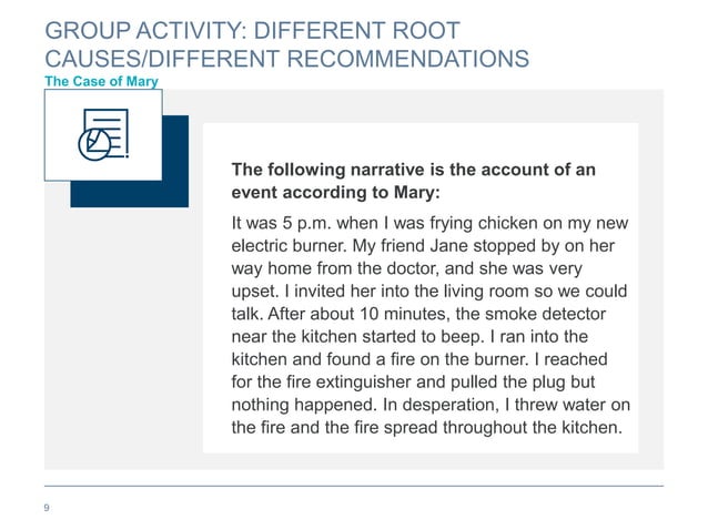 Root cause analysis questionnaire | PPT