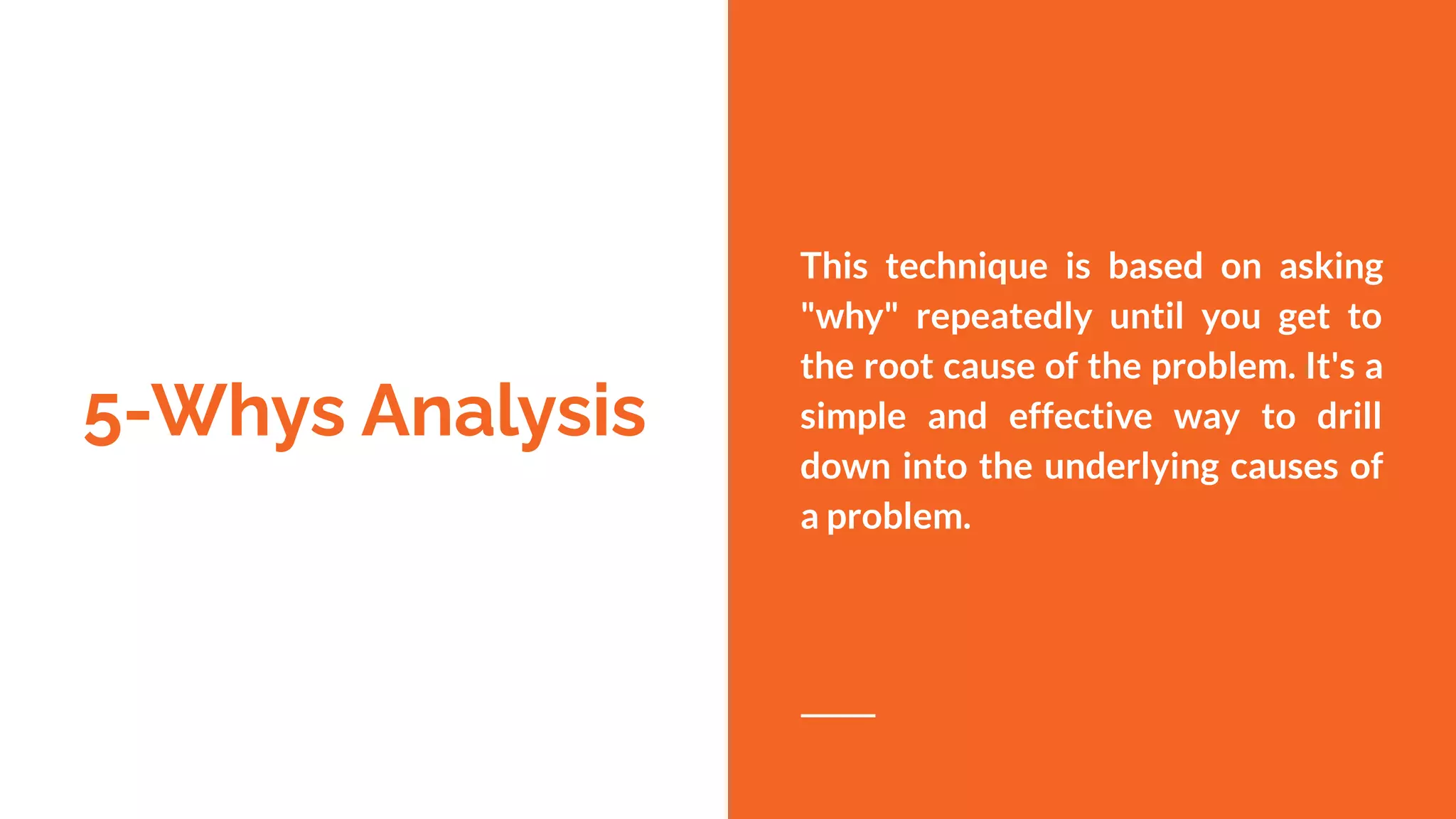 Root Cause Analysis Rca Techniques Pdf