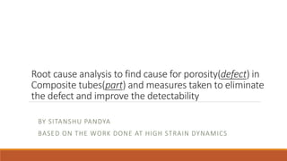 Root cause analysis to find cause for porosity.pdf