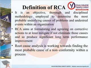 Root cause analysis training | PPT
