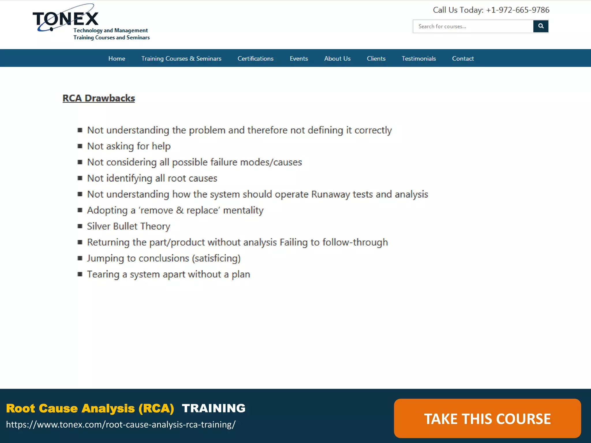 Root Cause Analysis (RCA) Training | PPTX