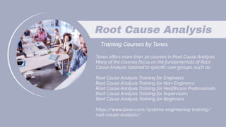 Root Cause Analysis Training | PPT