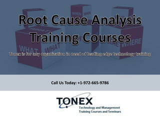 Root cause analysis training courses | PPTX