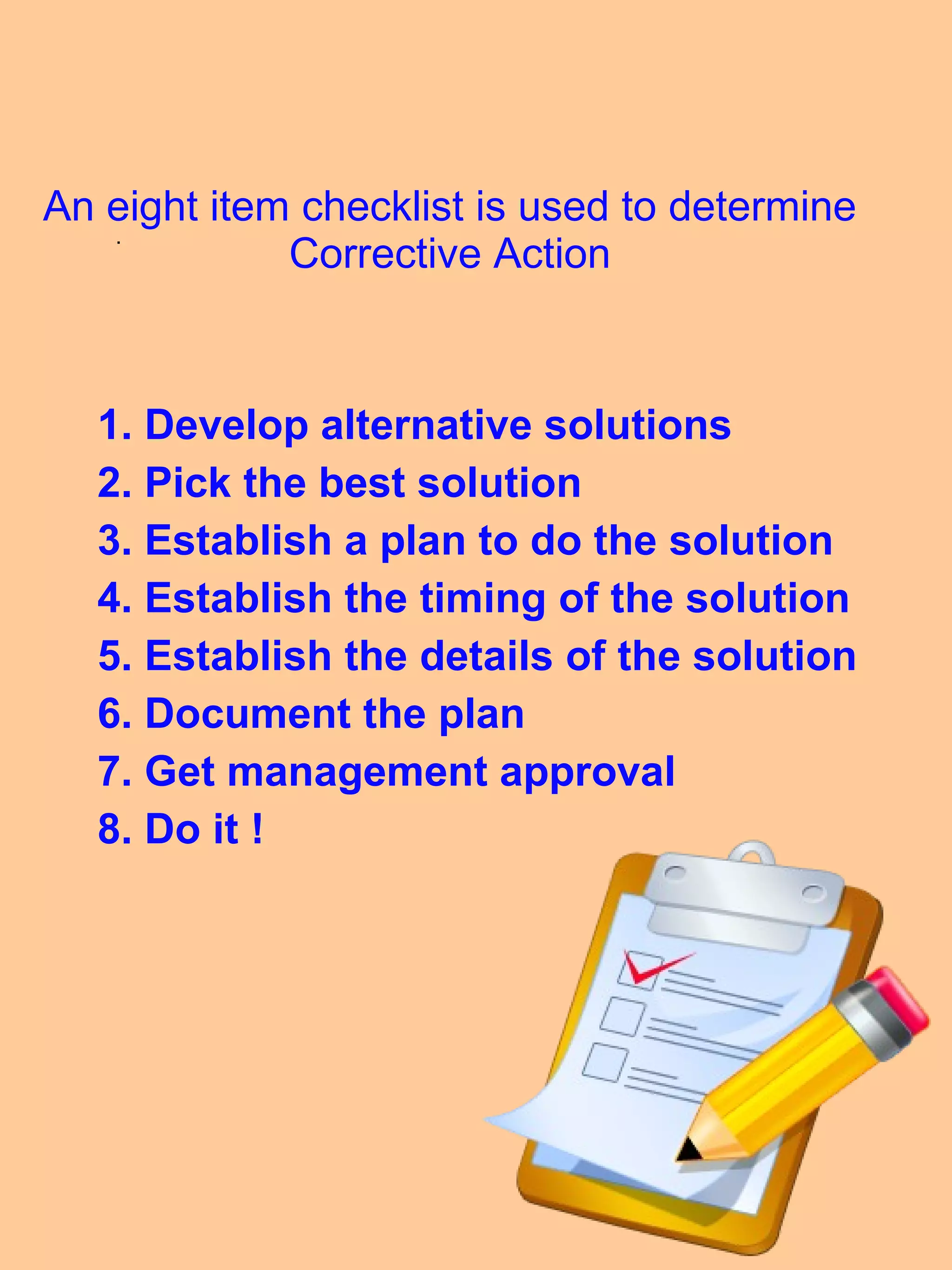 Root Cause And Corrective Action Workshop Cinci Asq 2009 | PPT