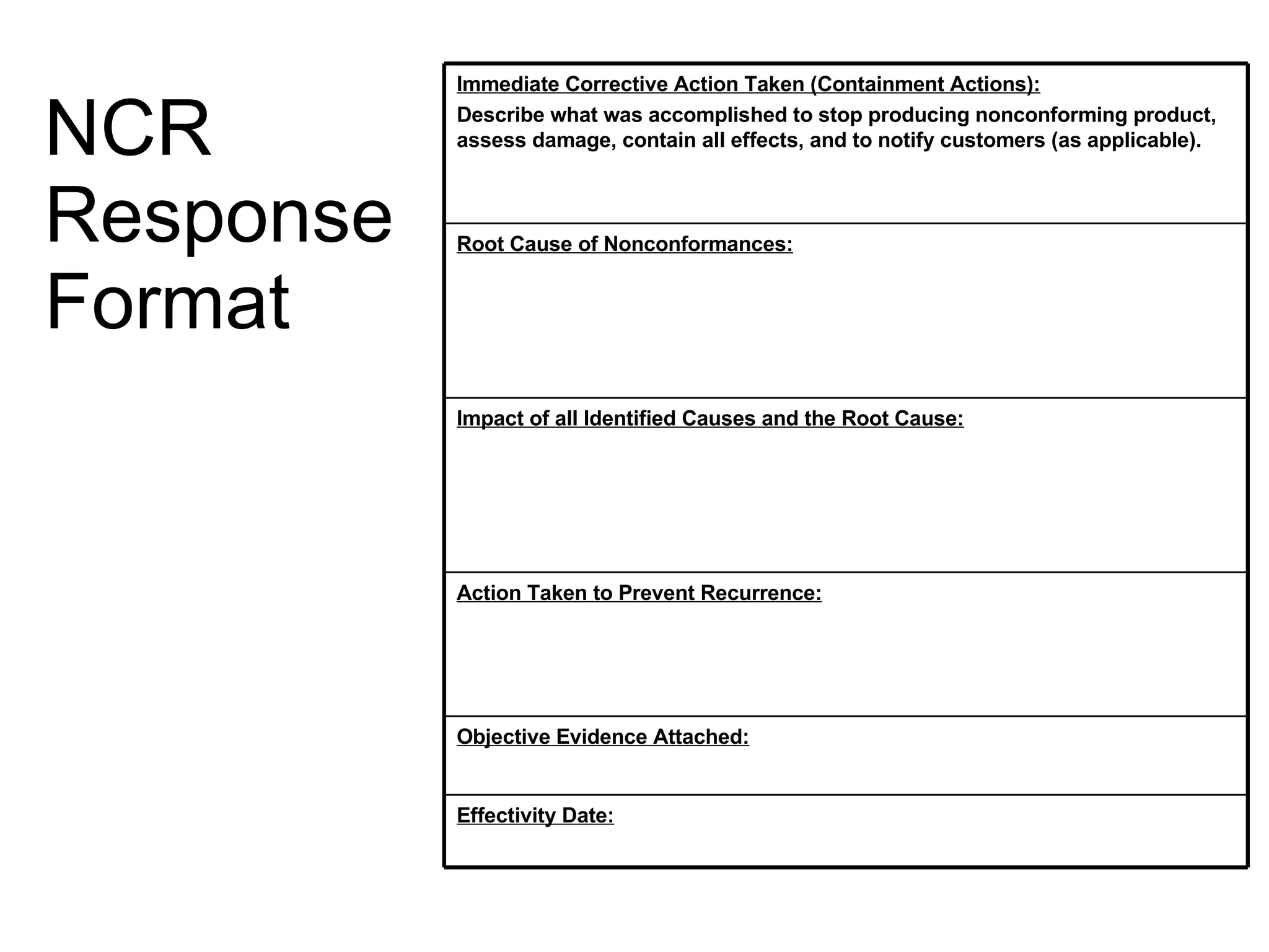 Root Cause Corrective Action | PPT