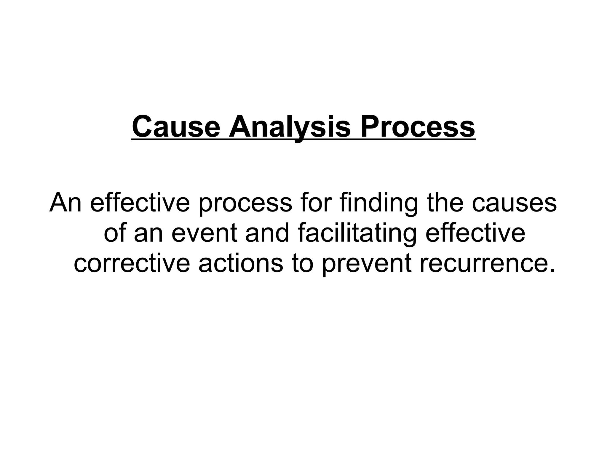 Root Cause Corrective Action | PPT