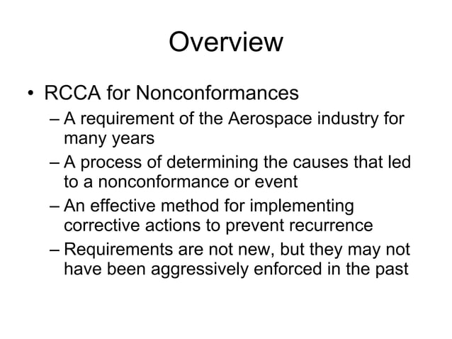 Root Cause Corrective Action | PPT | Business | Business and Finance