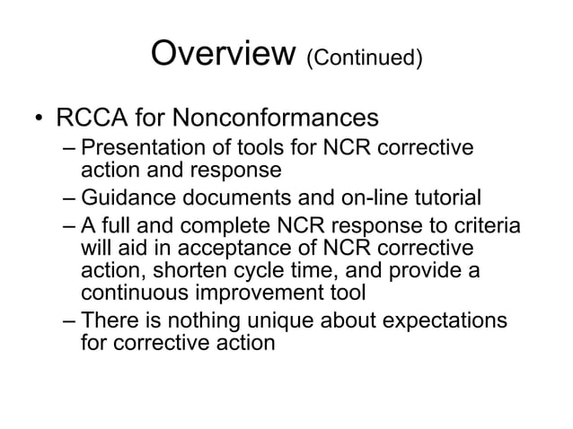 Root Cause Corrective Action | PPT | Business | Business and Finance