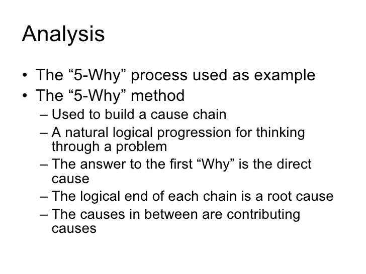 Root Cause Corrective Action