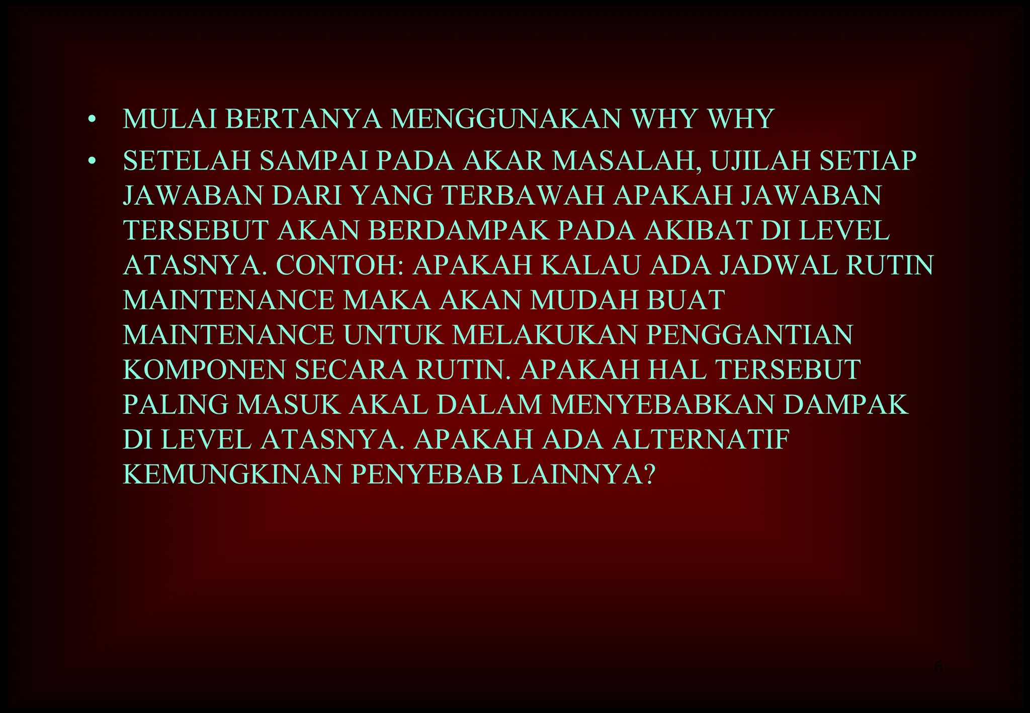 Presentasi Root Cause Diagram bandung ppt | PPT