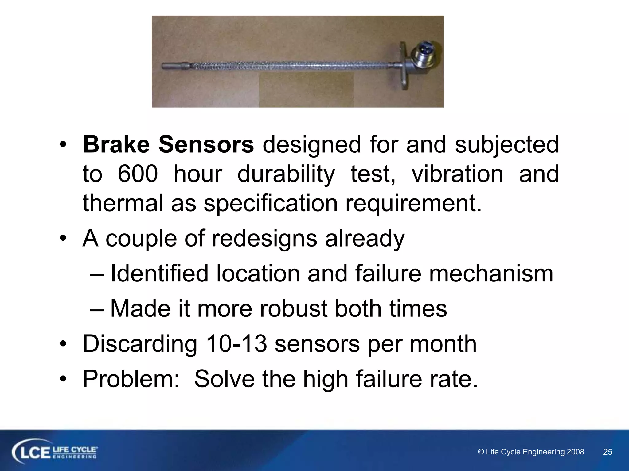 Root Cause Failure Analysis by Eugene Cottle-Lifecycle Engineering | PPTX