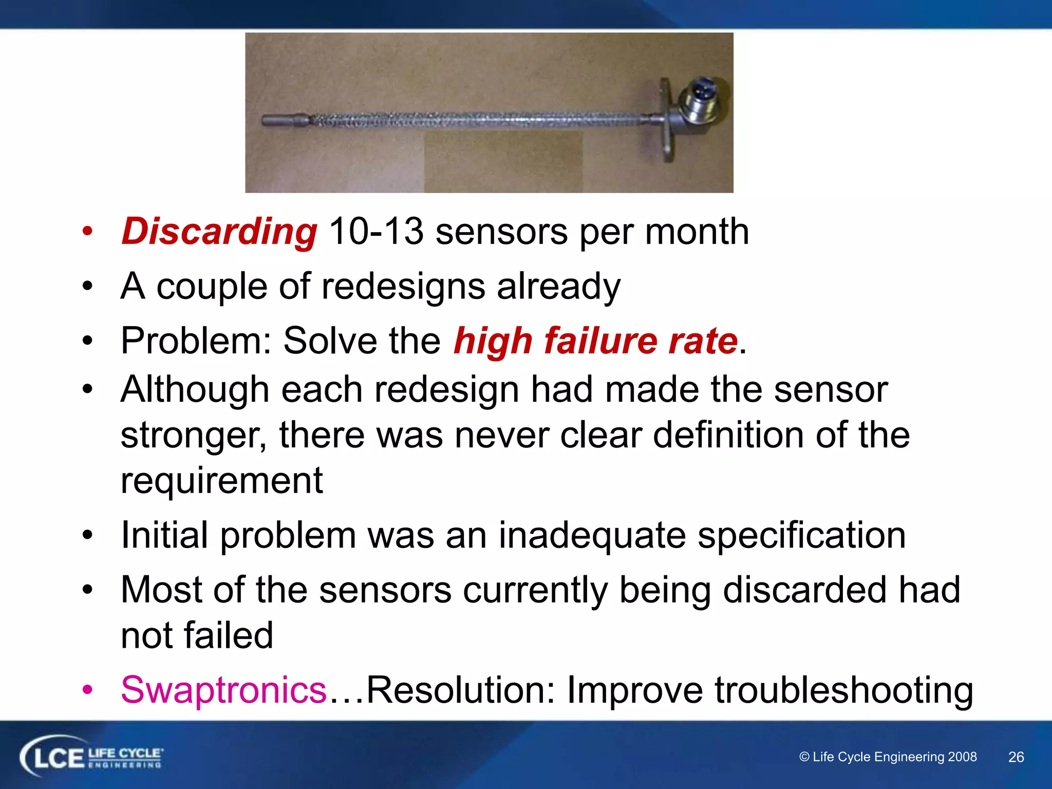 Root Cause Failure Analysis by Eugene Cottle-Lifecycle Engineering | PPTX