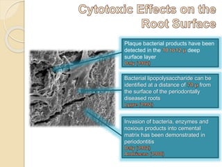 Root conditioning in periodontics | PPTX