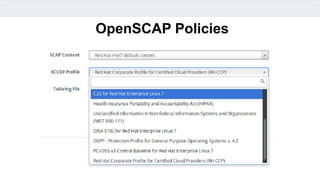 Securing Infrastructure with OpenScap The Automation Way !! | PPT