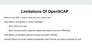 Securing Infrastructure with OpenScap The Automation Way !! | PPT