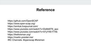 Securing Infrastructure with OpenScap The Automation Way !! | PPT