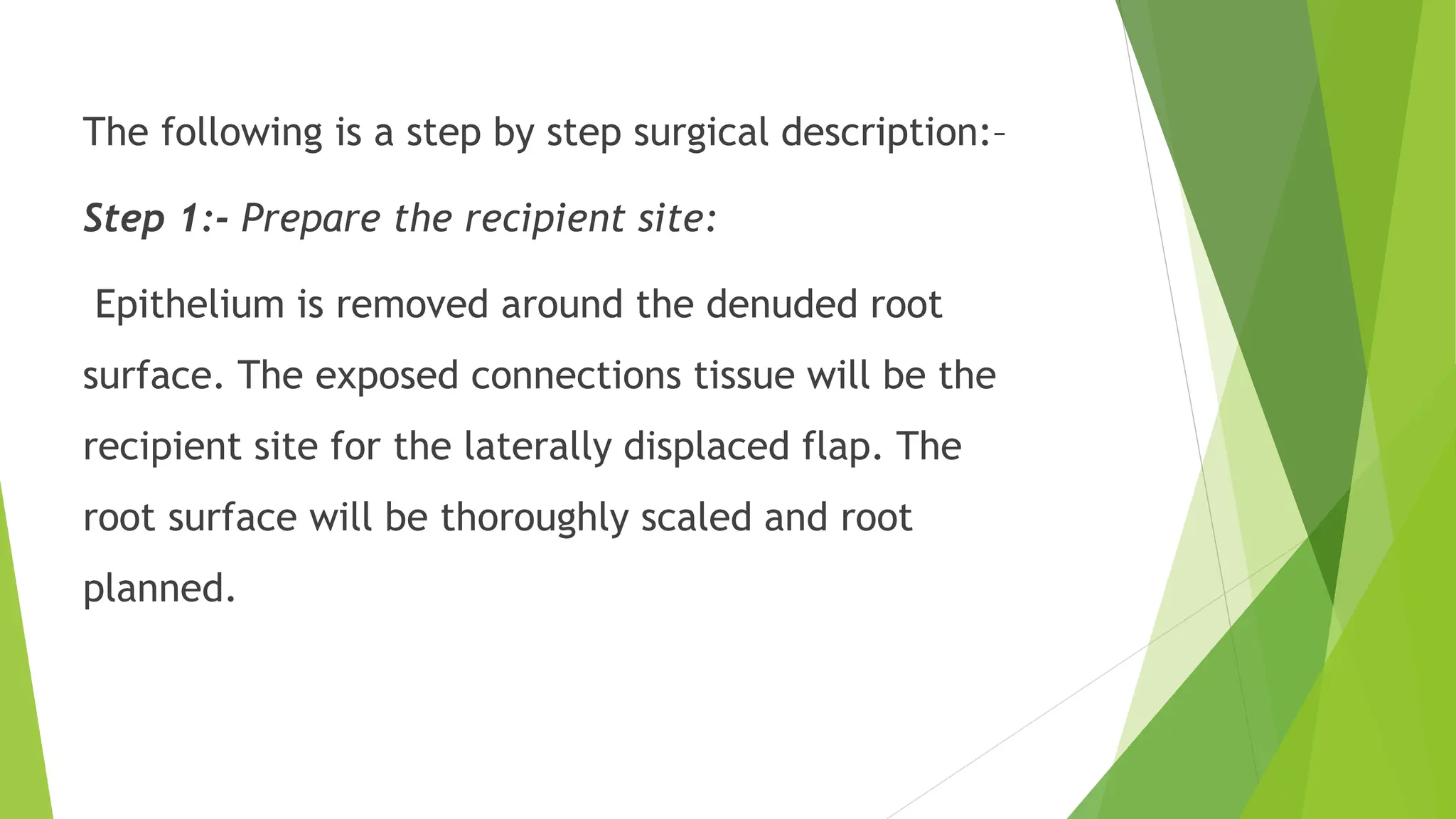 Root coverage procedures periodontics.pptx