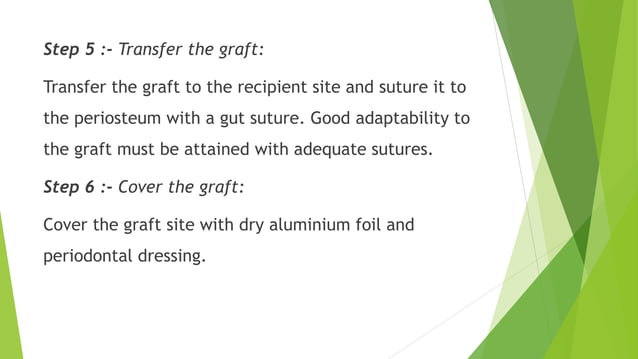 Root coverage procedures periodontics.pptx | Dental Health | Diseases ...